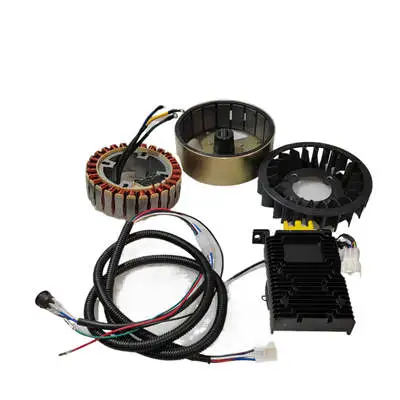 5000W PMG 60V DC Generator (Rotor+Stator) With Automatic Controller and ...