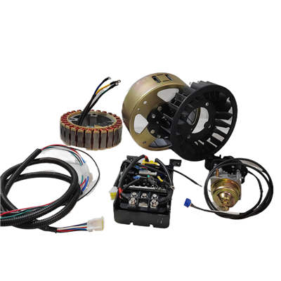 5000W PMG 72V DC Generator (Rotor+Stator) With Automatic Controller and ...