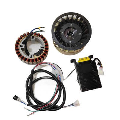 5000W PMG 48V DC Generator (Rotor+Stator) With Automatic Controller and ...