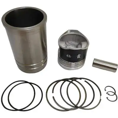 Cylinder Liner(Sleeve) + Piston Kit with Head Gasket and Conrod Bearing ...