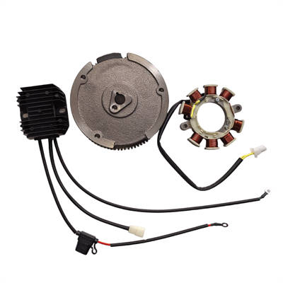 12V 10Amp Flywheel(Ring Gear Type) Stator and Regulator Kit For ...
