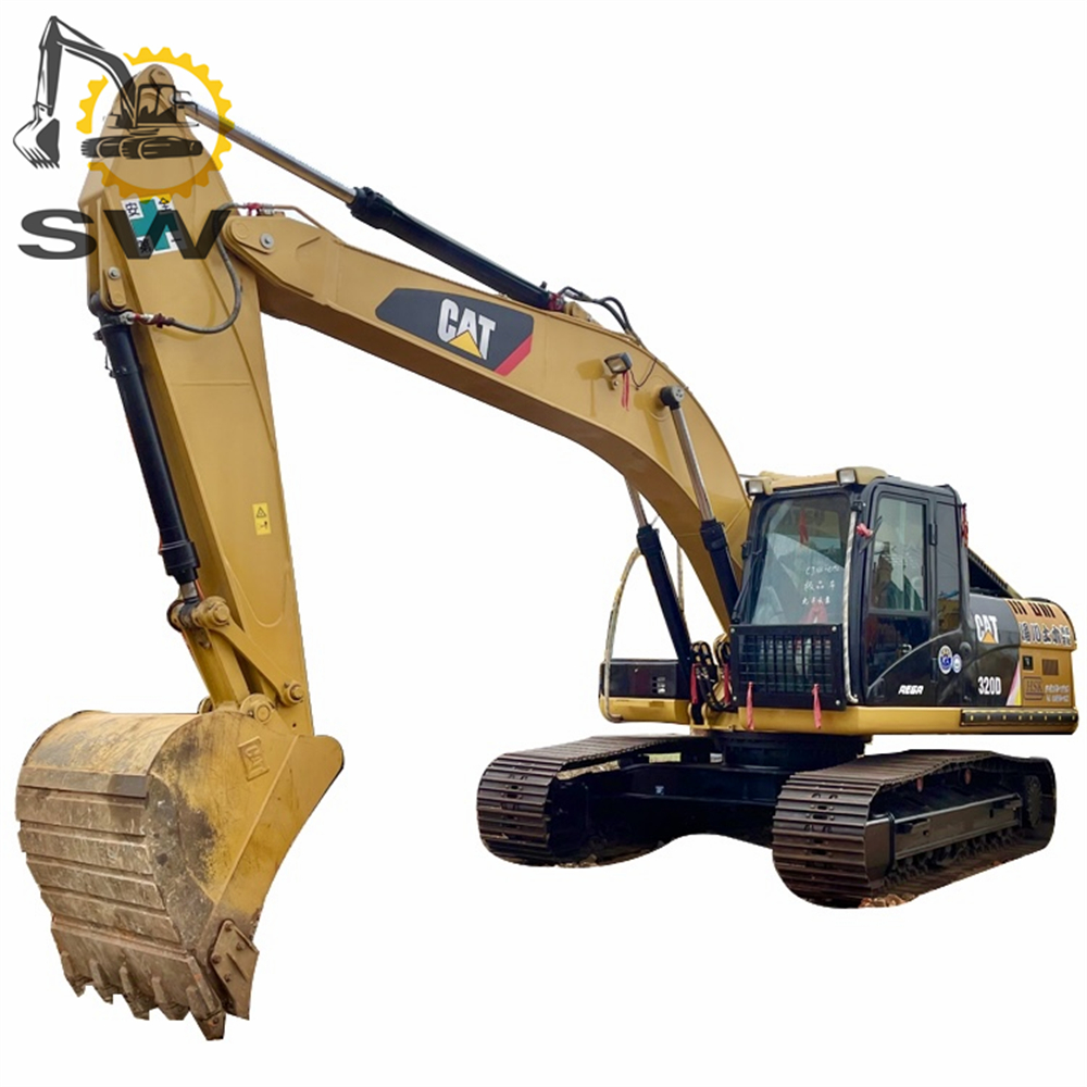 Used Cat Caterpillar 320D Excavator, 20 Ton CAT 320D hydraulic crawler ...