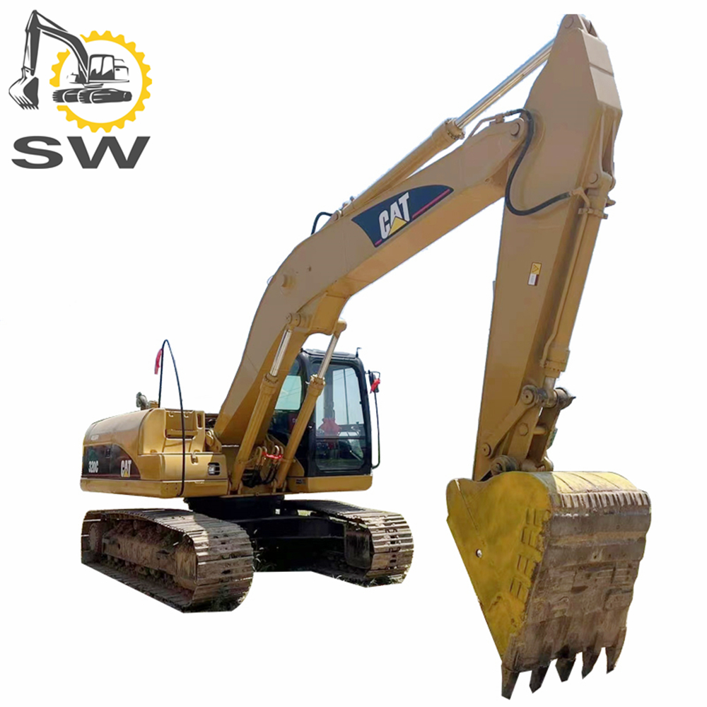 Used Cat Caterpillar 320C 320D Excavator, 20 Ton CAT 320C 320D medium ...