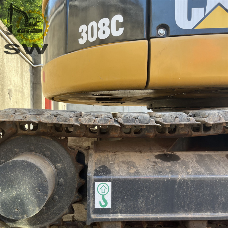 Used Cat Caterpillar 308C Excavator, 8 Ton CAT 308C mini hydraulic ...
