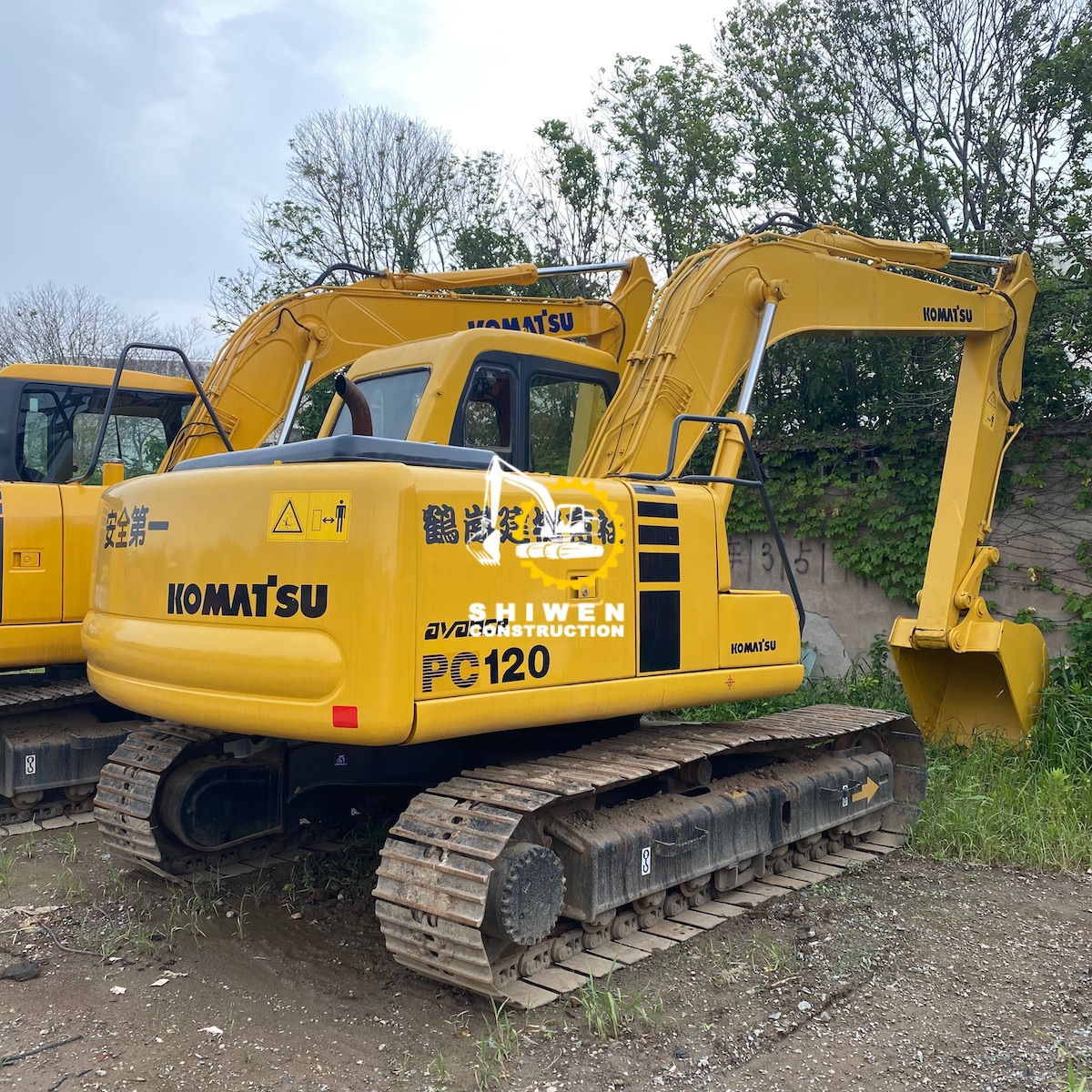 Used KOMATSU PC120-6 PC120-8 PC120 PC110 Excavator | ShiWen ...