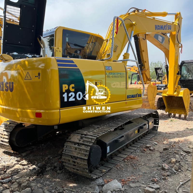 Used KOMATSU PC120-8 PC120-6 PC120 PC110 Excavator | ShiWen ...
