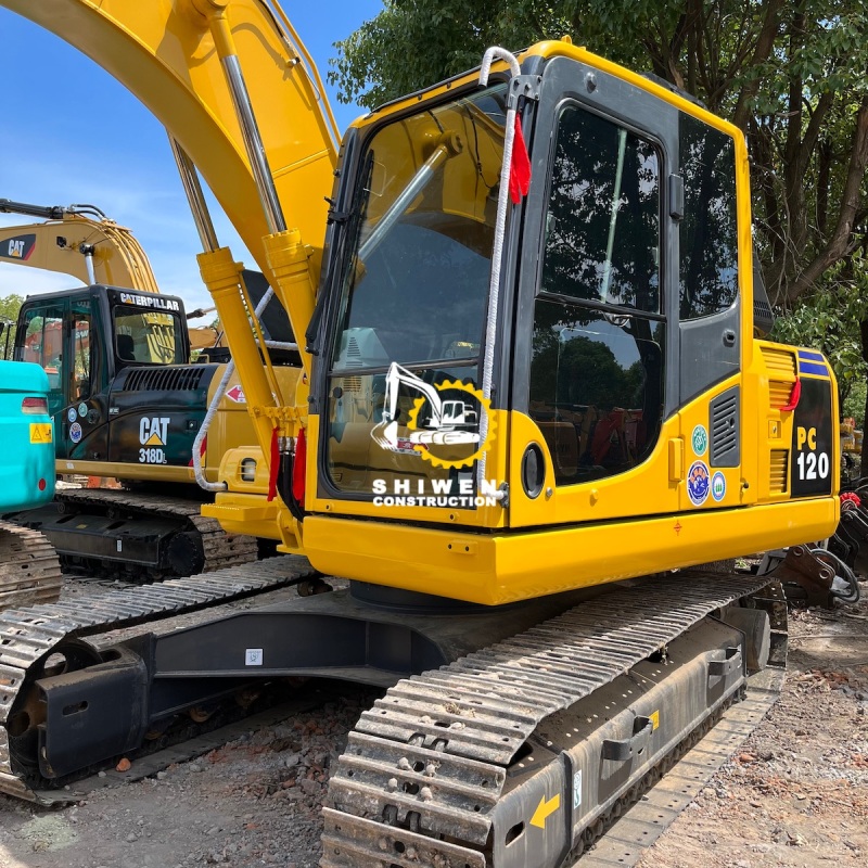 Used KOMATSU PC120-8 PC120-6 PC120 PC110 Excavator | ShiWen ...