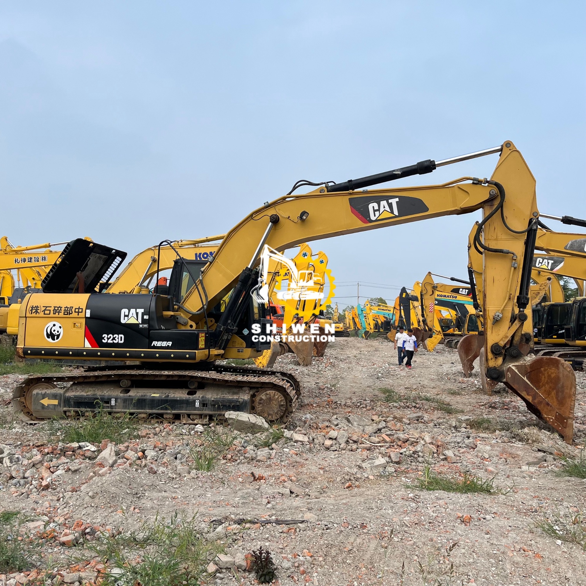 Used Cat Caterpillar 323D Excavator, sed excavator CAT 323D 323DL 323D2 ...