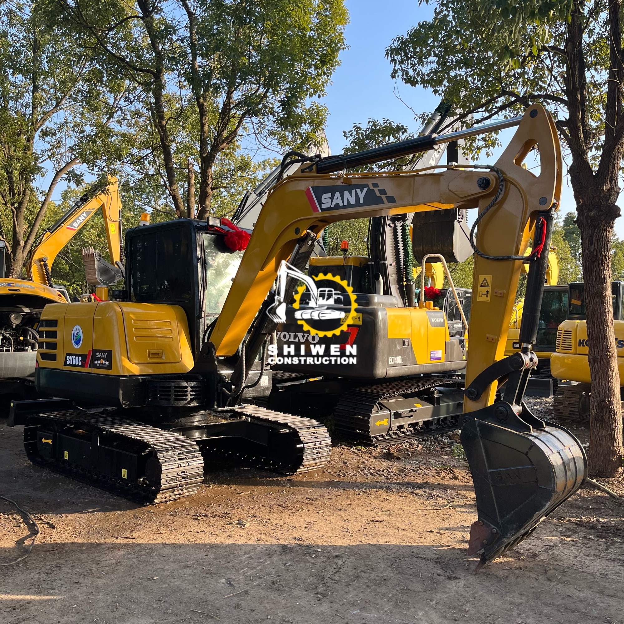 Used SANY SY60C Excavator, SANY SY60c pro SY60c-9 SY60c-10 SY75c SY55c excavator | ShiWen ...