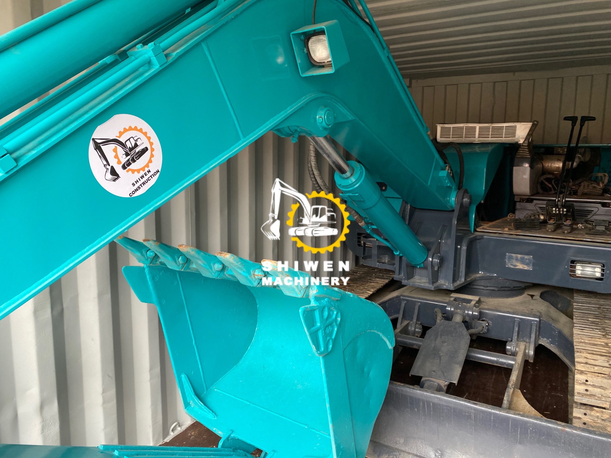 Ship Sunward SWE70E mini excavator to Malaysia | ShiWen Construction ...