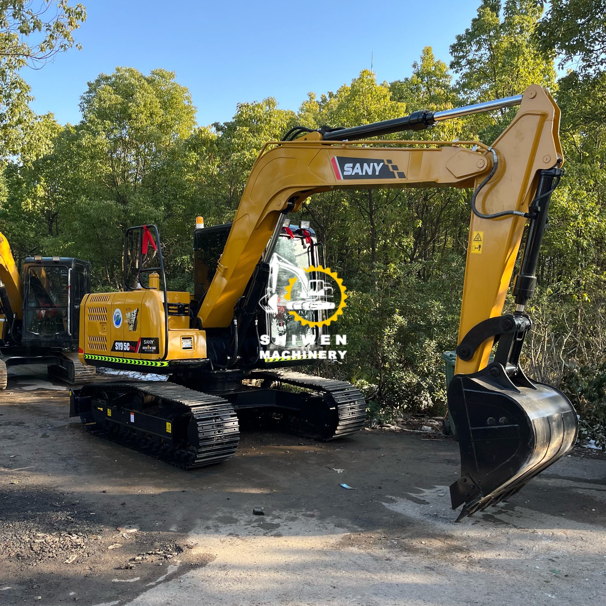 Used excavator SANY SY95, SANY SY95c-9 SY55 SY60 SY75 pro excavator, mini excavator SANY in good ...