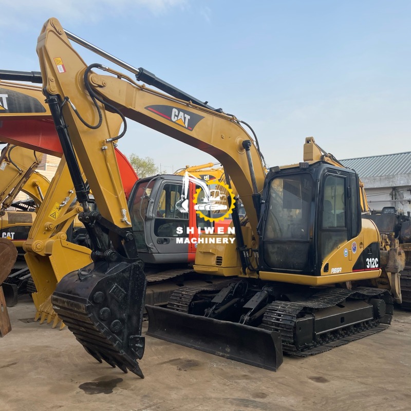 Used CAT 312 excavator with dozer, CAT 312C 312D 312D2 312B 313C 315D ...