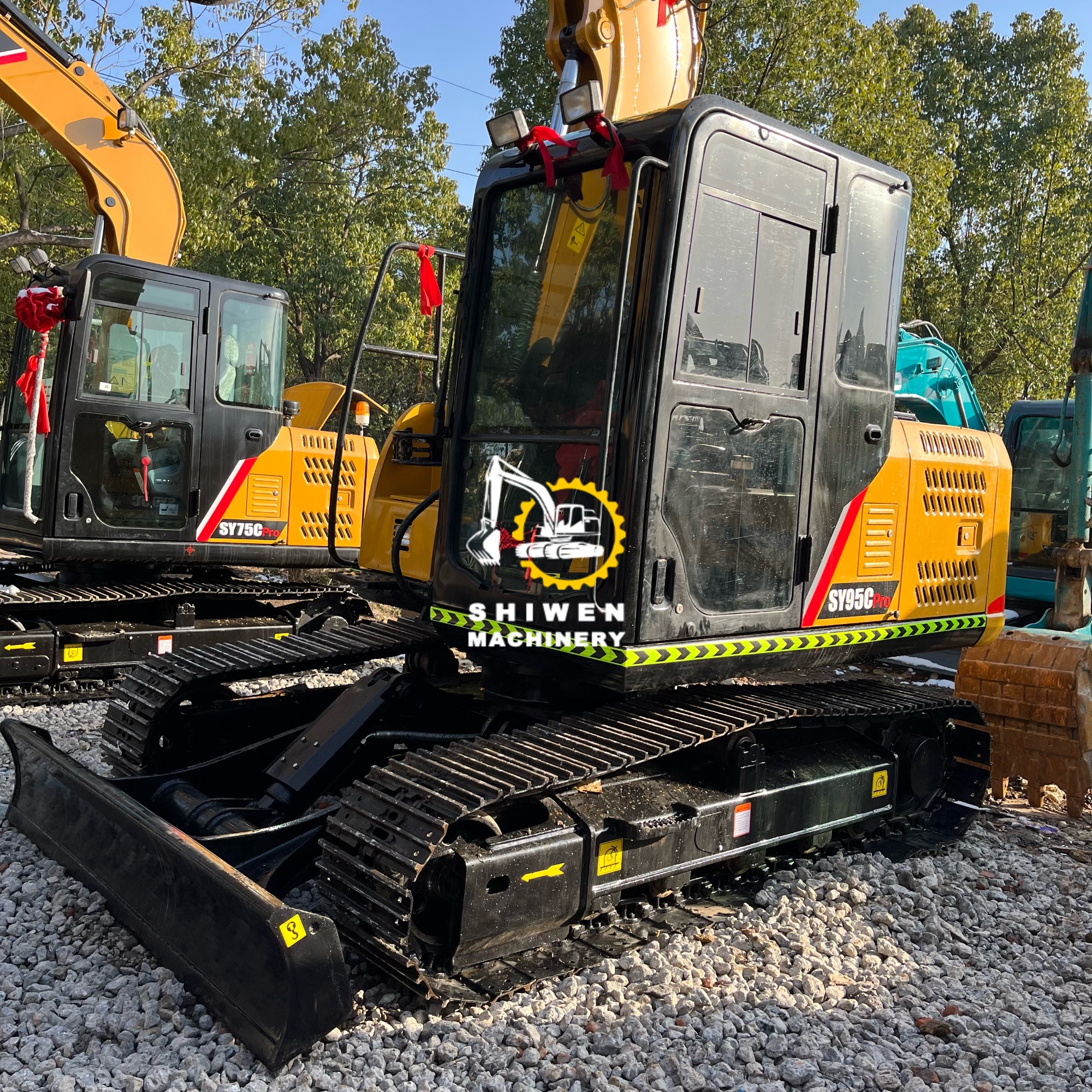 Used excavator SANY SY95, SANY SY95c-9 SY55 SY60 SY75 pro excavator ...