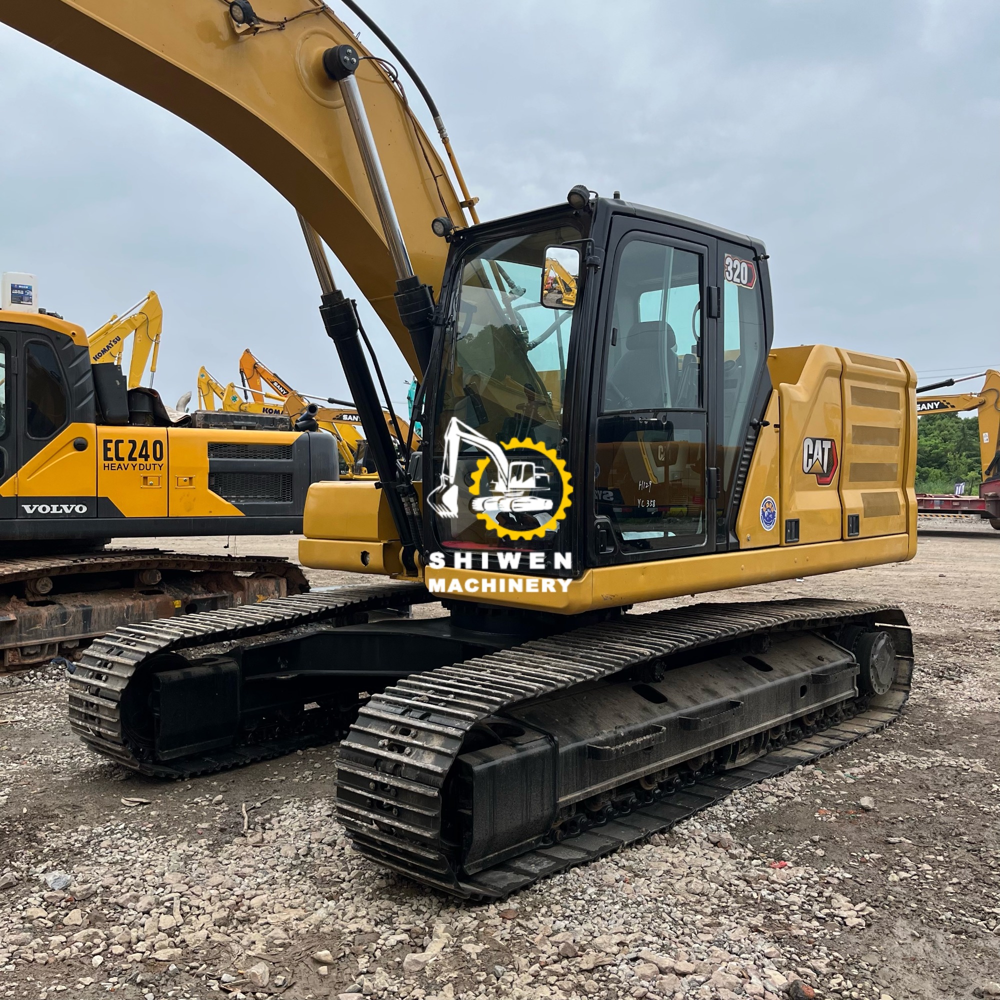 Used Caterpillar 320 excavator, original Japan CAT 320GC 320D2 320DL ...