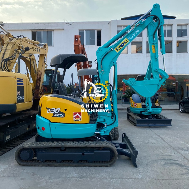 Used Kubota U30 excavator, Kubota mini excavator U30 U20 U25 U15 U10 ...