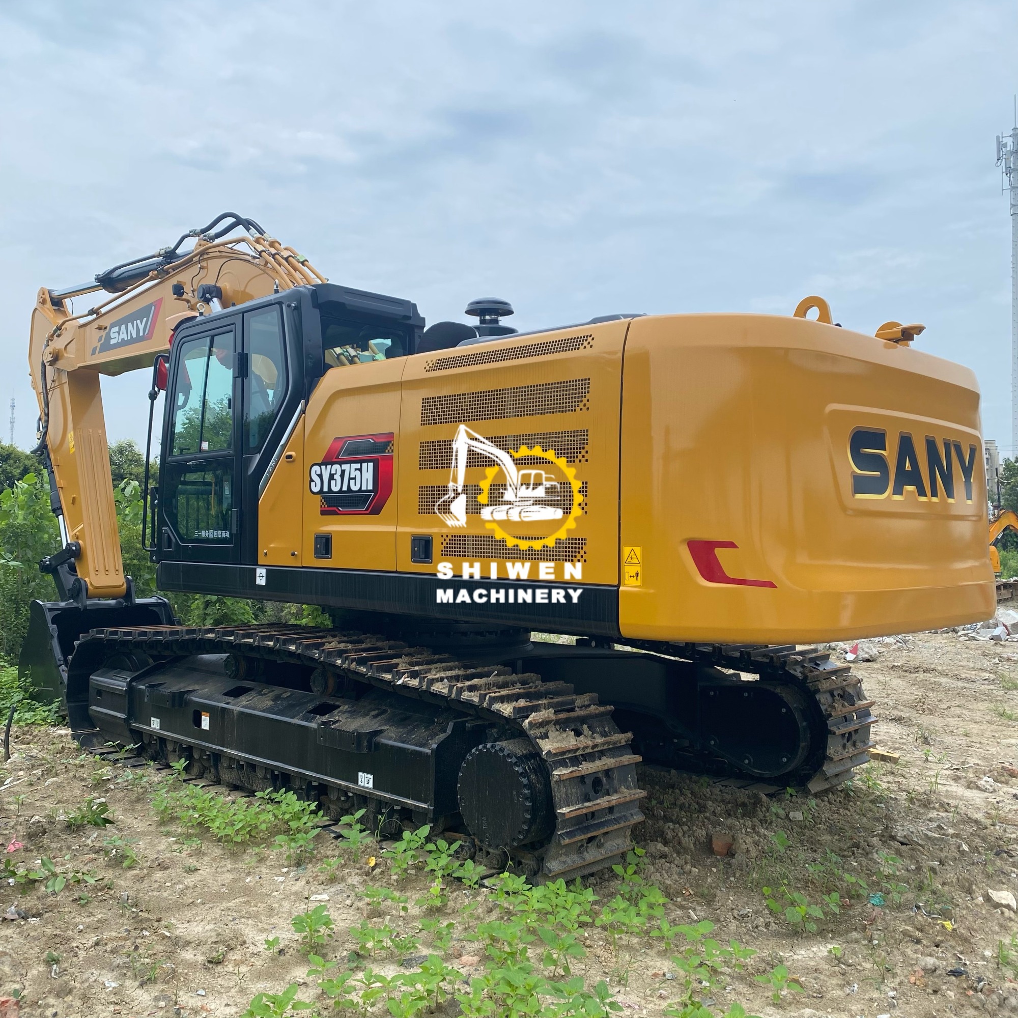 SANY SY375H excavator, SANY SY375 SY465 SY365 SY485 excavator, heavy ...