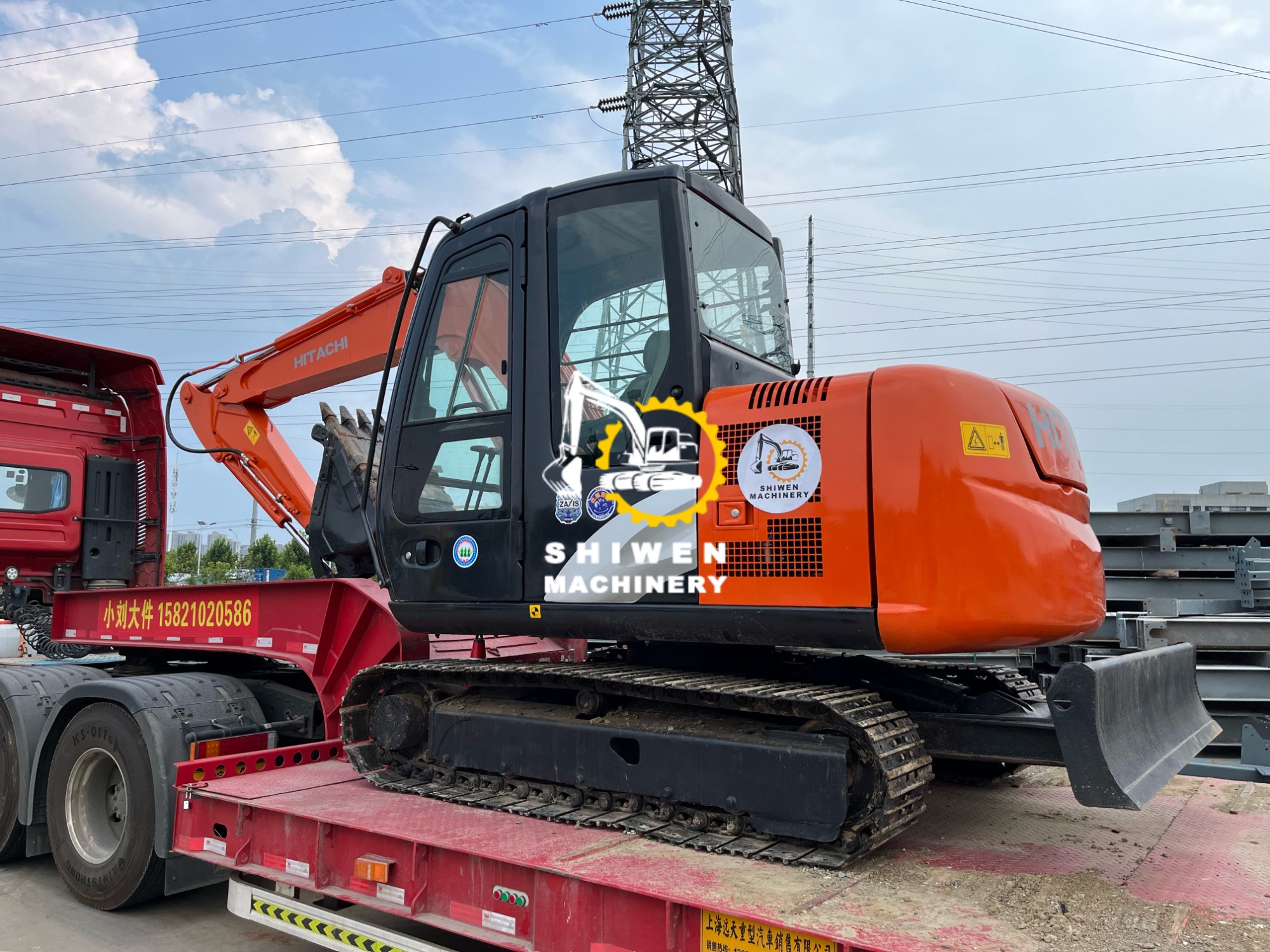 Case | Ship Hitachi ZX60 mini excavator to Indonesia! | ShiWen Machinery