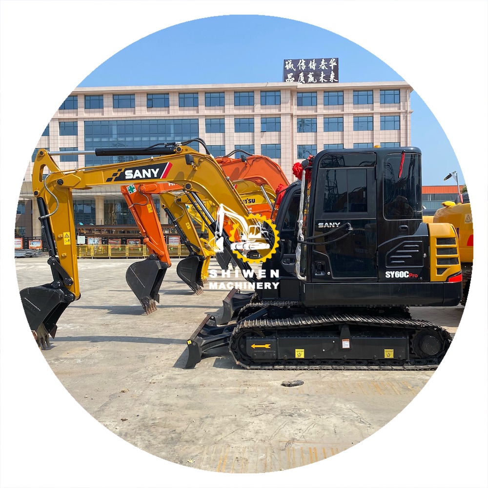 Used SANY SY60C 2022 mini excavadora en china, cheap good condition ...