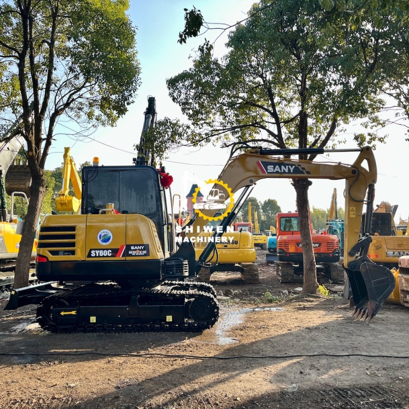 Used SANY SY60C Excavator, SANY SY60c pro SY60c-9 SY60c-10 SY75c SY55c ...