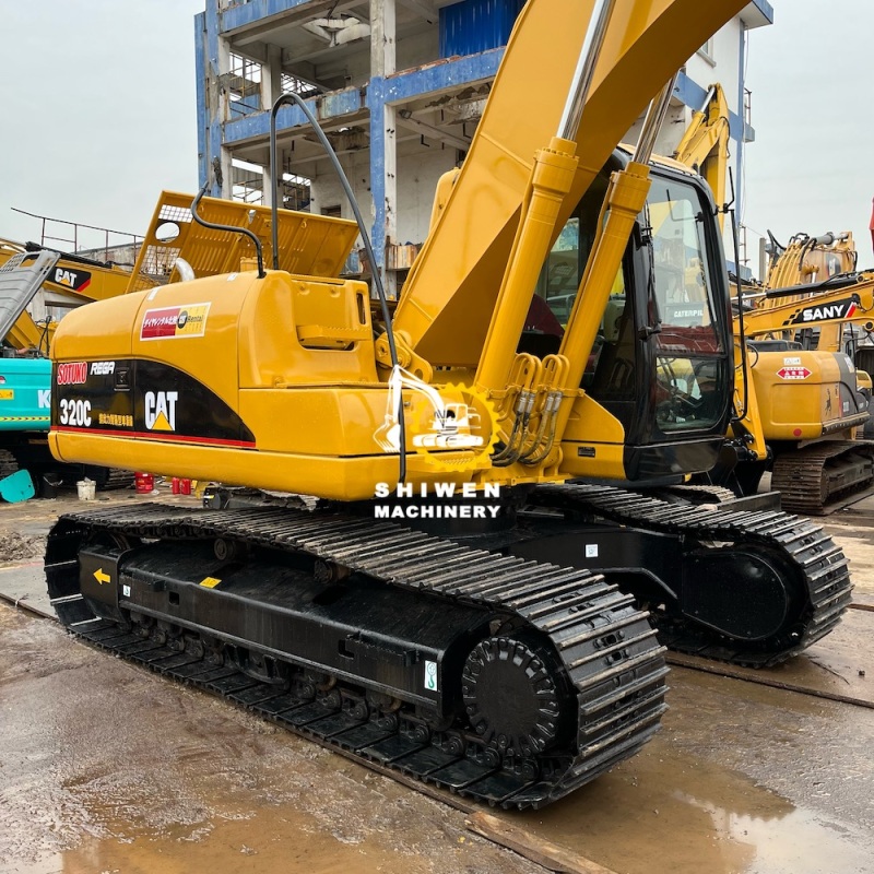 Used original excavator CAT 320 price low, excavadora Caterpillar 330GC ...
