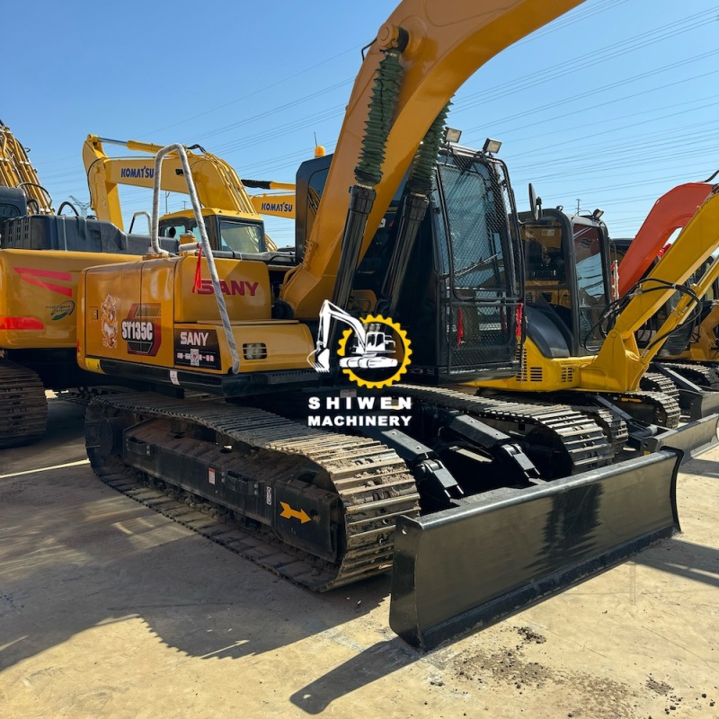 Used excavator SANY135, SANY SY135 SY155 SY95 SY75 SY60 SY55 SY215 ...