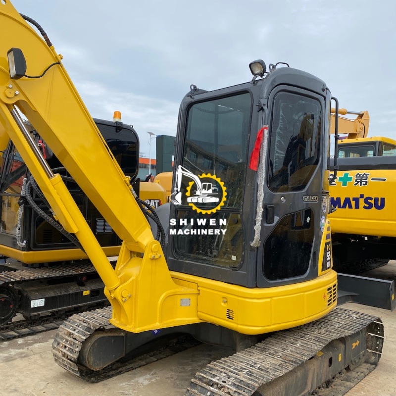 100% Japan made used Komatsu PC55 excavator,Komatsu parts all in good ...