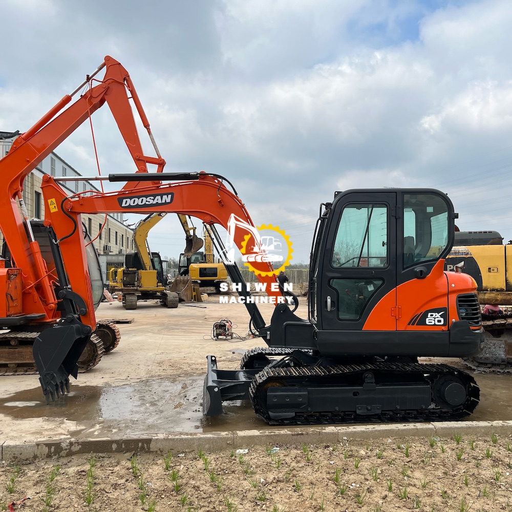Doosan DX60 DX60-9c DH60-7 DX60W DX80 DX75 DX55 DH35 DH55 used mini ...