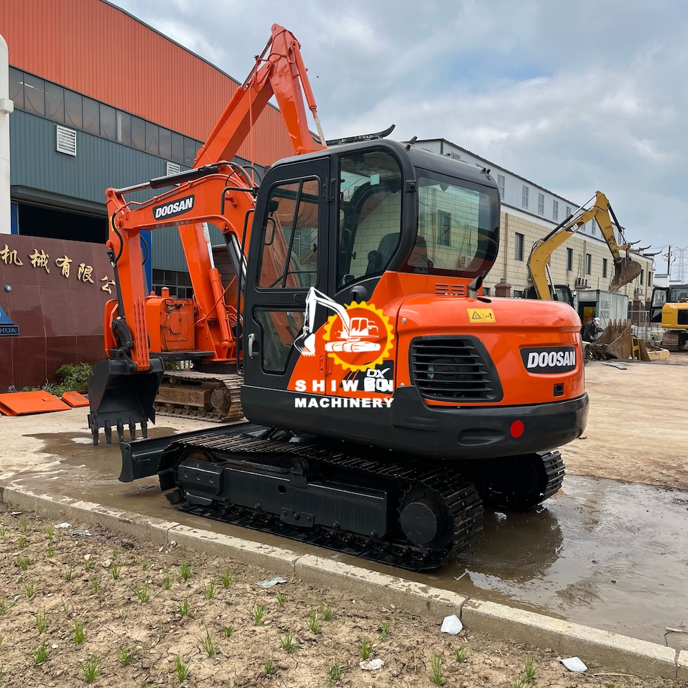 Doosan DX60 DX60-9c DH60-7 DX60W DX80 DX75 DX55 DH35 DH55 used mini ...