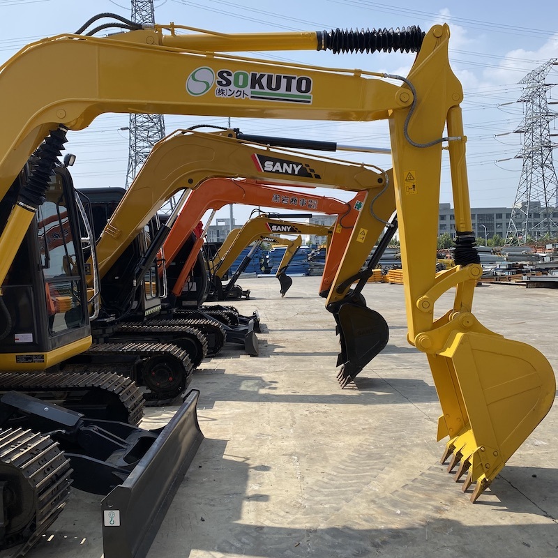 Used Komatsu PC70-8 7 ton excavator, mini excavadora Komatsu PC70 ...