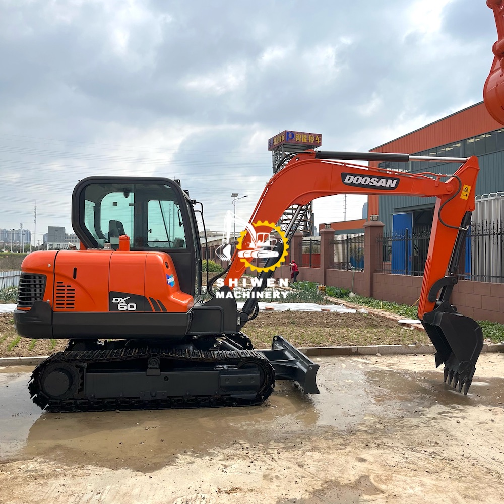 Doosan DX60 DX60-9c DH60-7 DX60W DX80 DX75 DX55 DH35 DH55 used mini ...