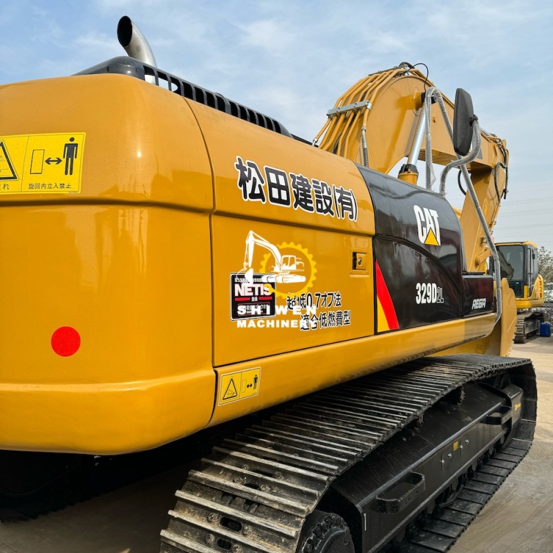 Excavadora Caterpillar 329 D2L, Japan CAT 329D 329D2 329DL 330D 323D ...
