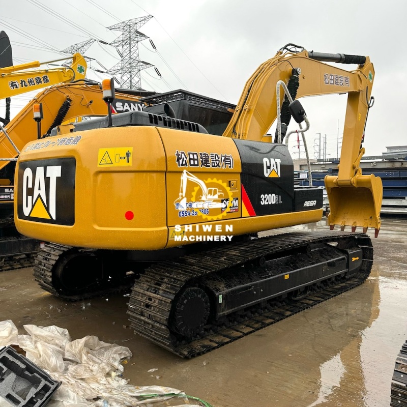 Used 20ton CAT320DL excavator, excavadora Caterpillar 320 320D 320D2 ...
