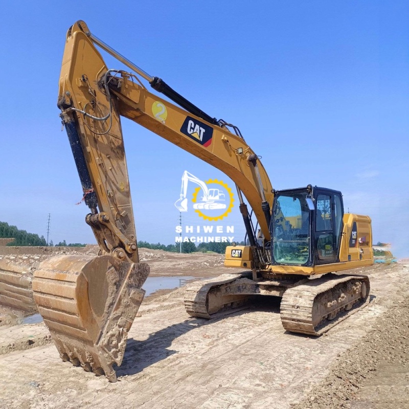 Used CAT 323 excavator with 6 cylinder perkins engines, CAT323 CAT320 ...