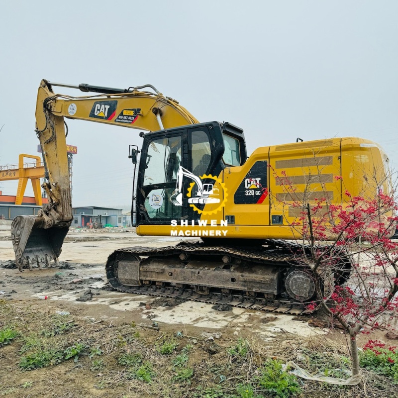 Used CAT 320gc 320gx 320 next gen excavator with CAT C4.4 engine