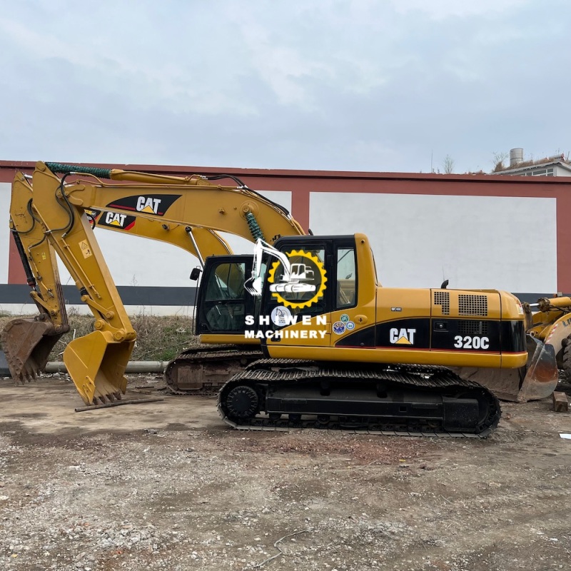 Used CAT 320 320C 320CL excavator with Mitsubishi 3066 engine