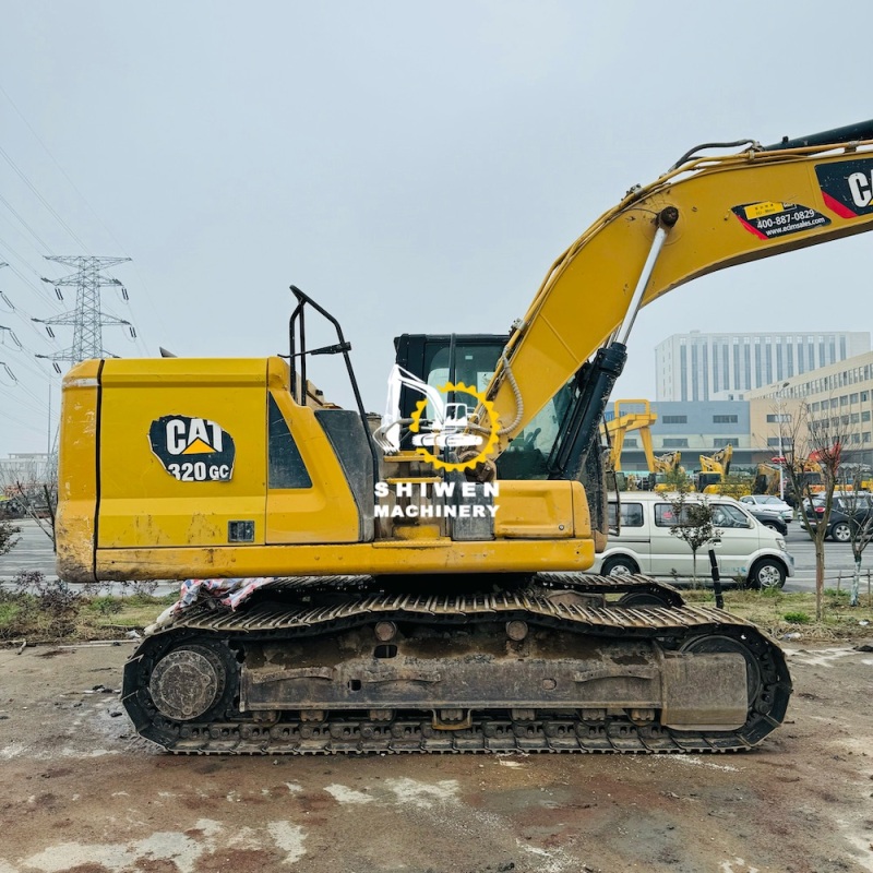 Used CAT 320gc 320gx 320 next gen excavator with CAT C4.4 engine