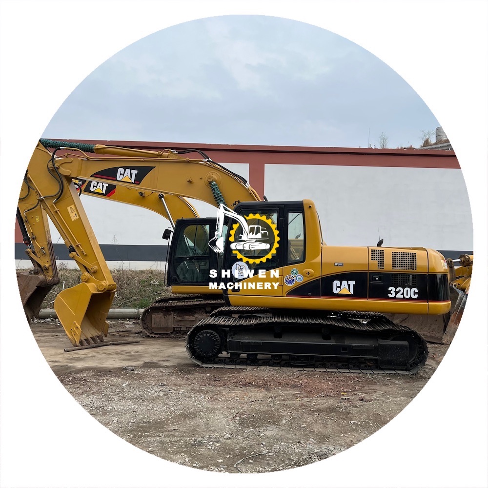 Used CAT 320 320C 320CL excavator with Mitsubishi 3066 engine