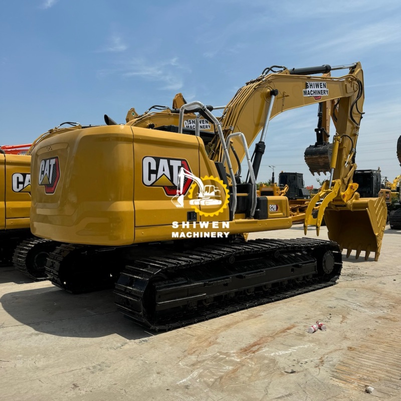 CAT 320 next gen 8 rollers with hydraulic thumb and quick hitch