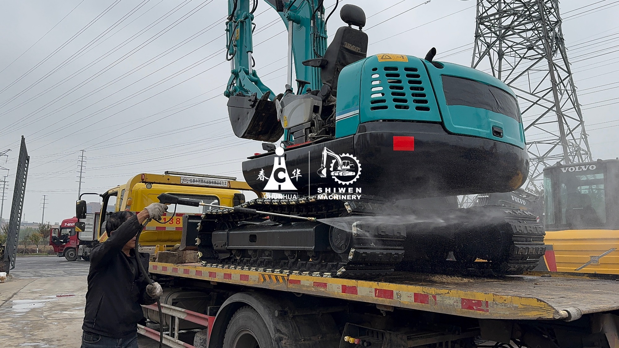 Case | Ship Sunward SWE80 mini excavators to North American area!