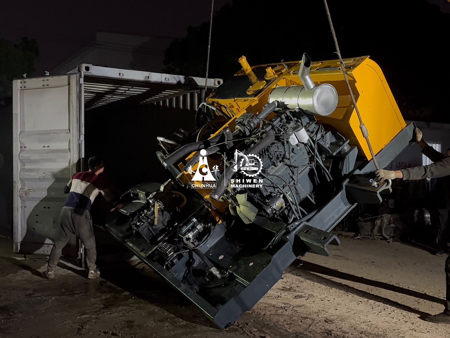 Case | Ship Hyundai R220 excavator to Africa!