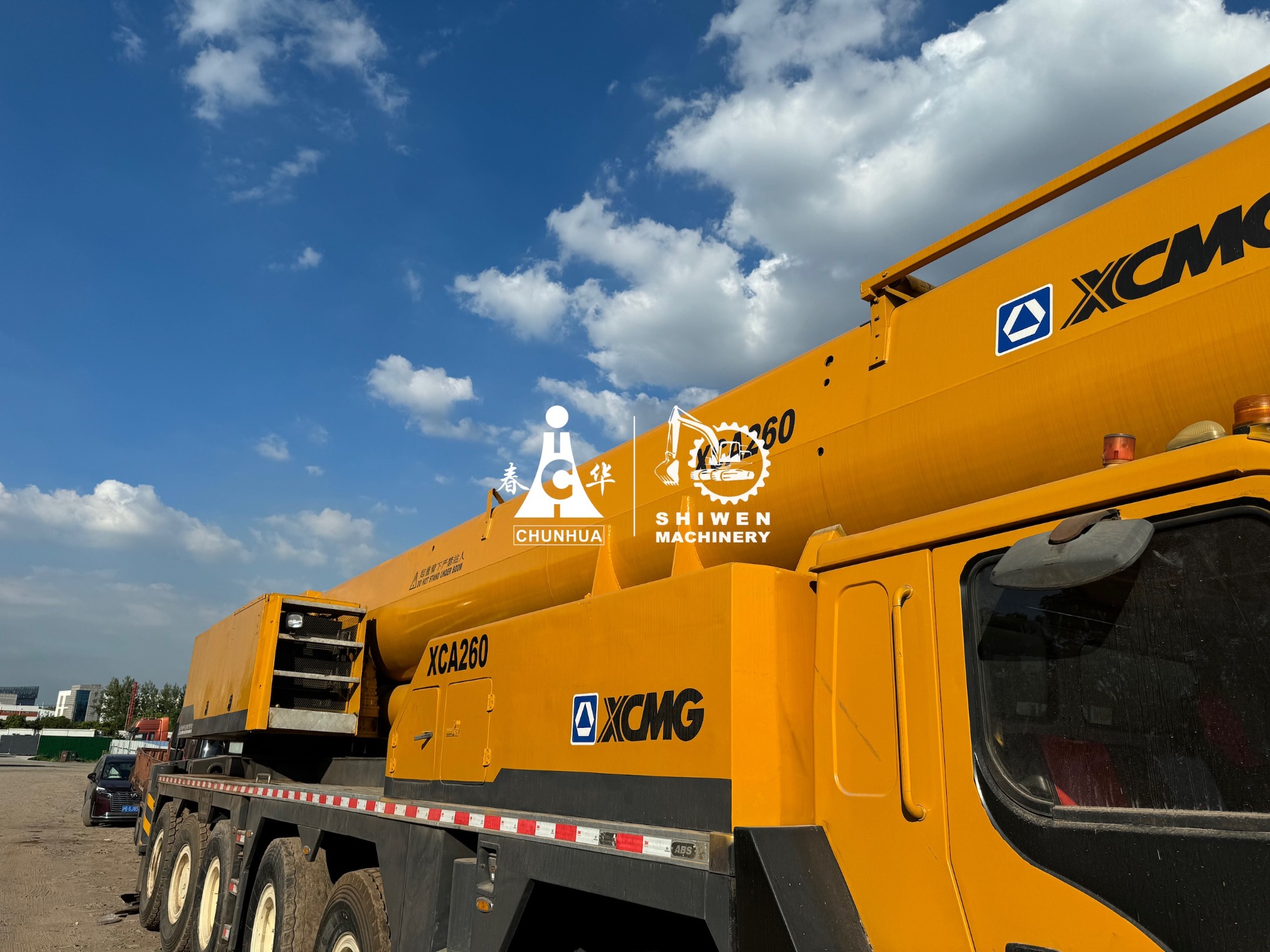 260 ton XCMG XCA260 truck crane | ShiWen Machinery