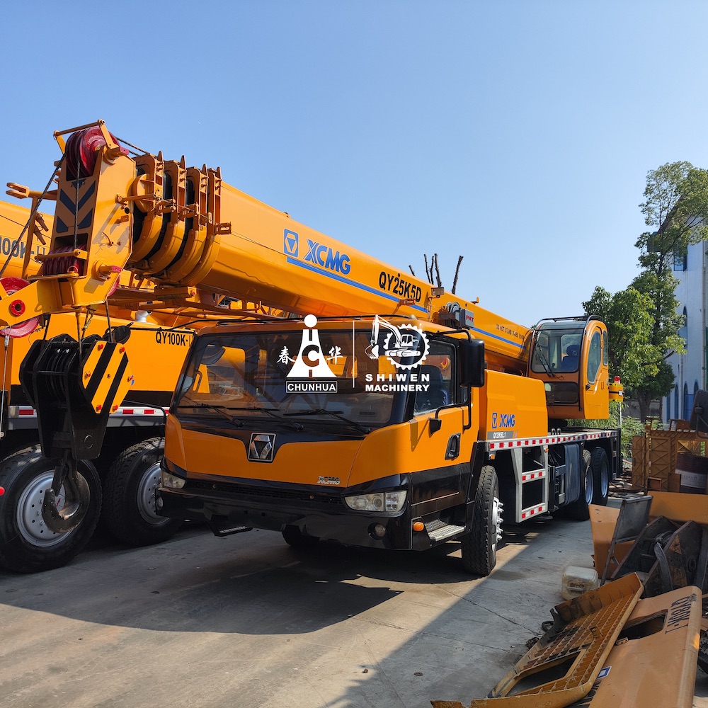 25 ton XCMG QY25K QY25K5D truck crane | ShiWen Machinery