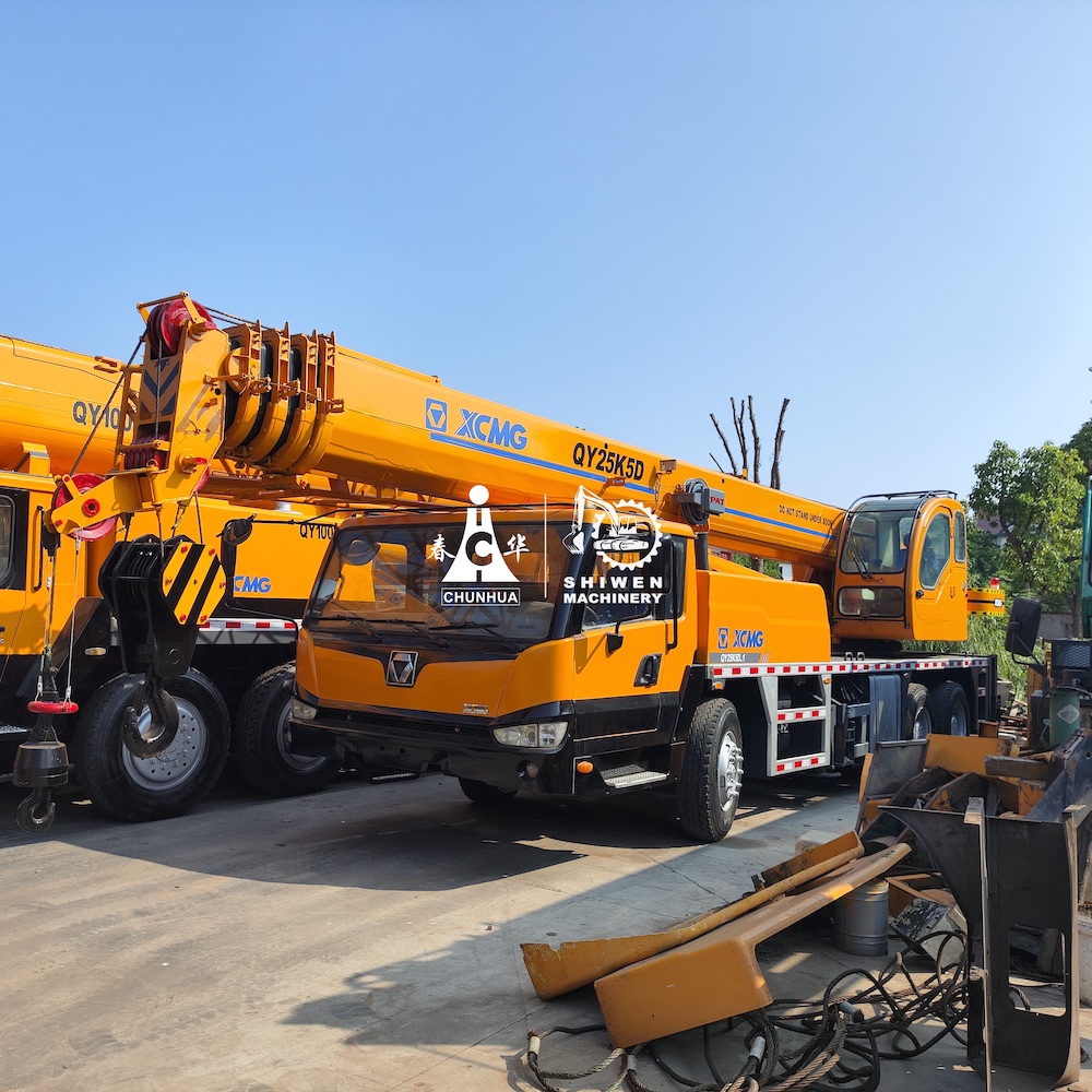 25 ton XCMG QY25K QY25K5D truck crane | ShiWen Machinery