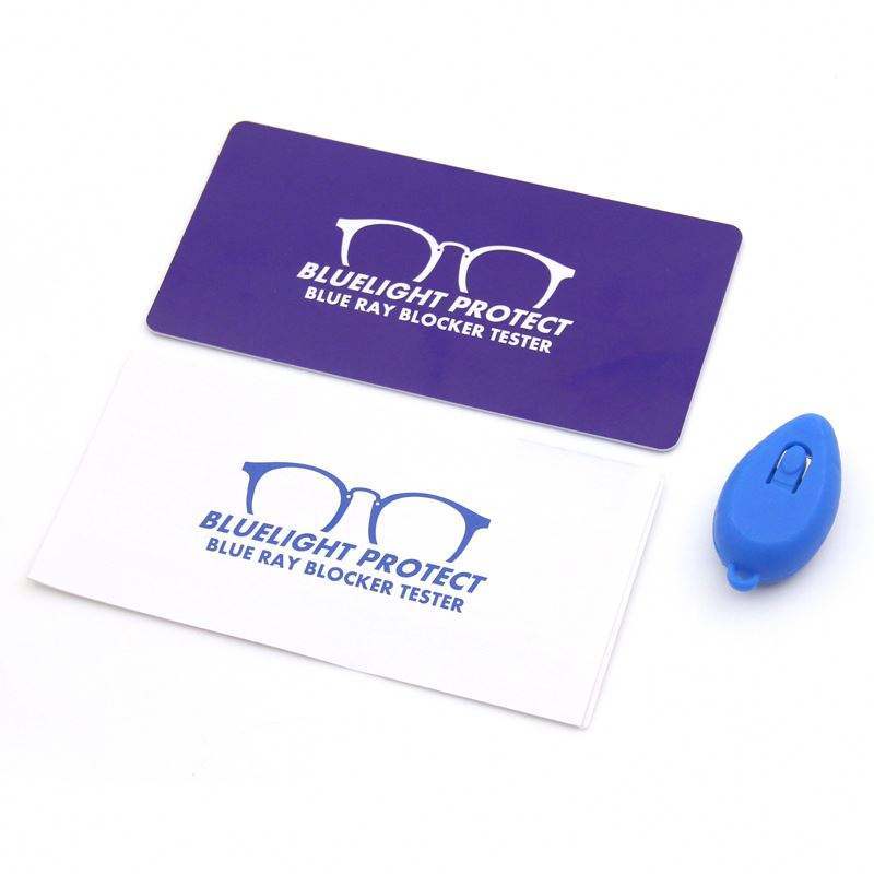 Protect Eyes Blue Light Testing Card,Accessories