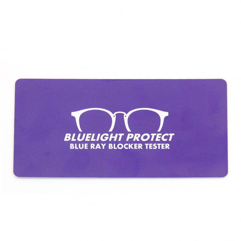 Protect Eyes Blue Light Testing Card,Accessories