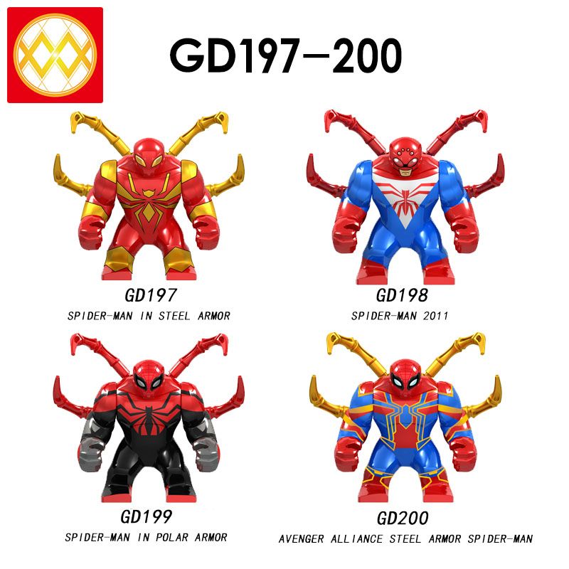 GD197-200 Spider-man In Steel Armor Spider-man 2011 Spider-man In Polar ...