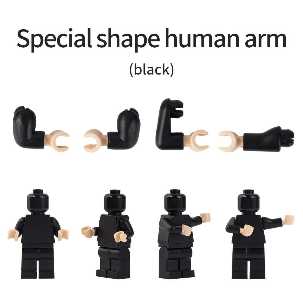 4PCS Set Figure Arms Accessories Compatible Figure Building Blocks Kids ...