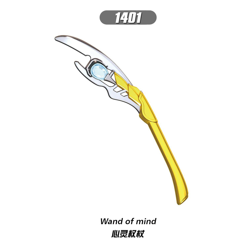 XH1401 Marvel Movie Wand Of Mind Weapon Action Figure Building Blocks ...