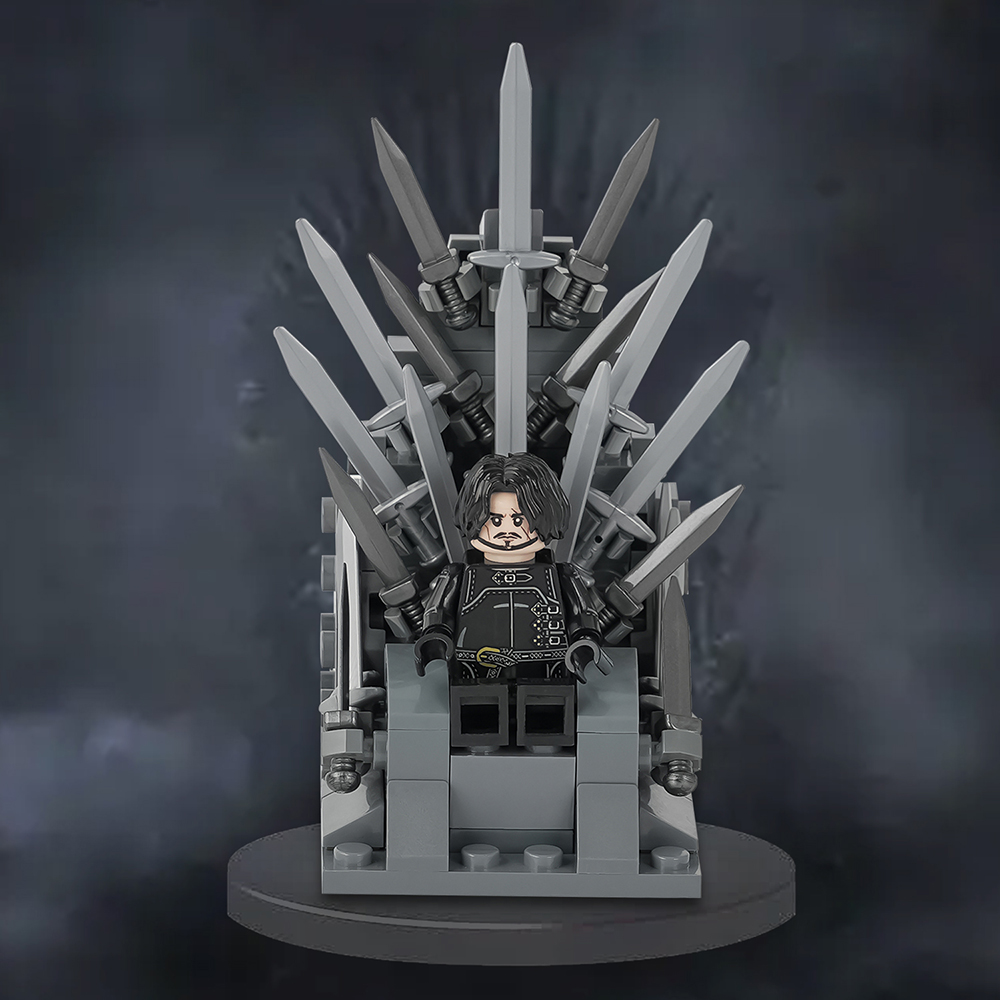 MOC1063 Creativity series Game of Thrones Iron Throne Building Blocks ...