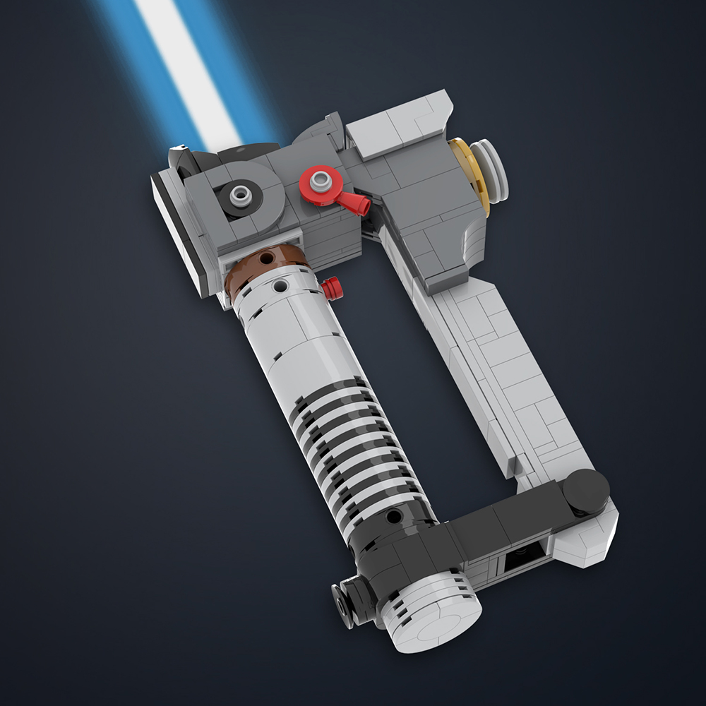 MOC2062 Star Wars Ezra Bridger Lightsaber Building Blocks Bricks Kids ...